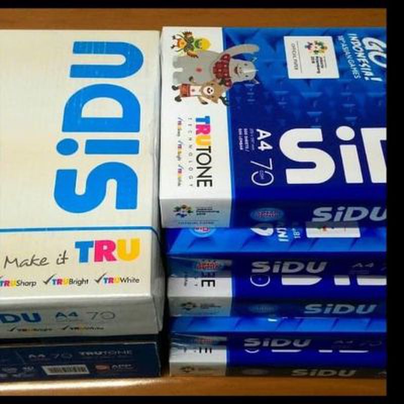 Kertas HVS SIDU 70Grm// KAP NG** - SIDU F4