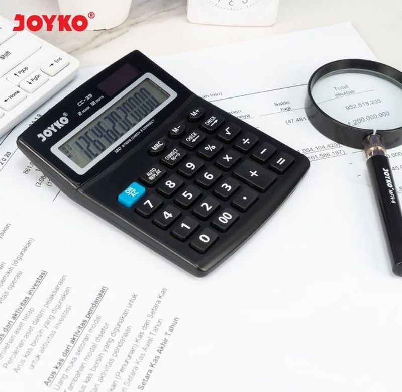 Calculator / Kalkulator Joyko CC-39 / 12 Digits / Check Correct