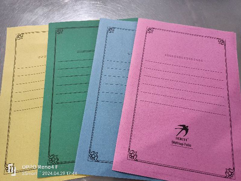 stofmap kertas folio merk seriti