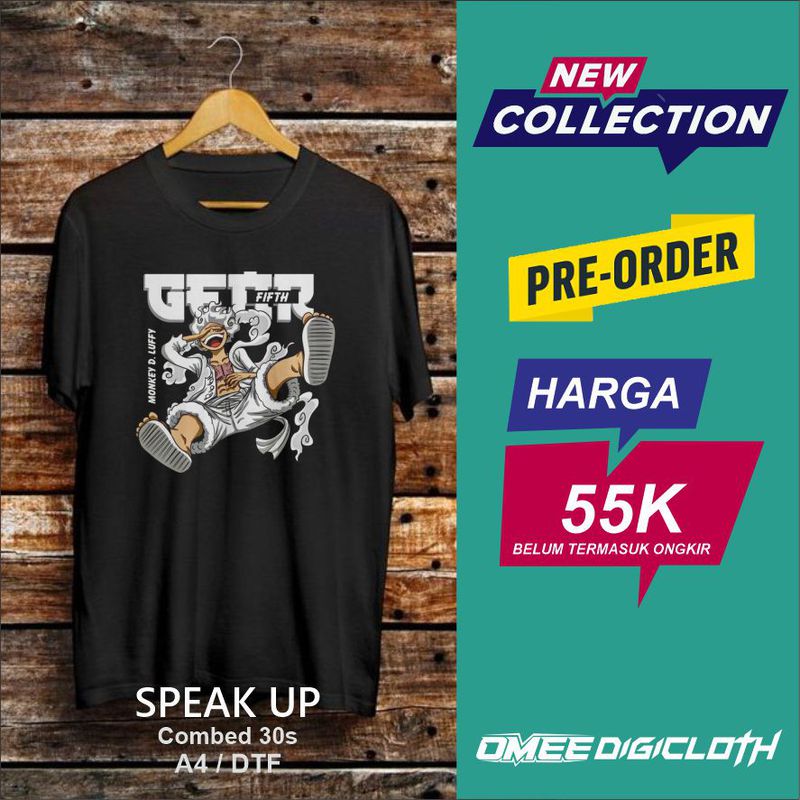 KAOS CUSTOM COMBET 30S ONE PIECE (SABLON DTF)