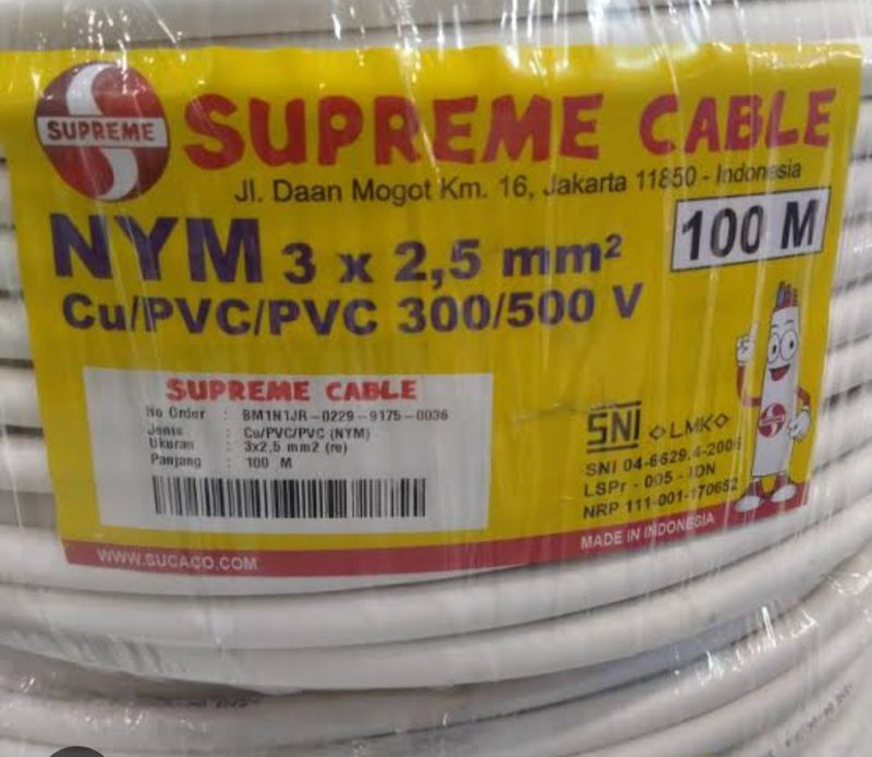 Kabel Listrik NYM 3x2,5 mm2