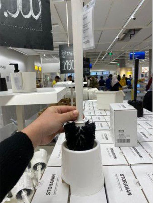 IKEA BOLMEN TOILET BRUSH / SIKAT WC IKEA SALE