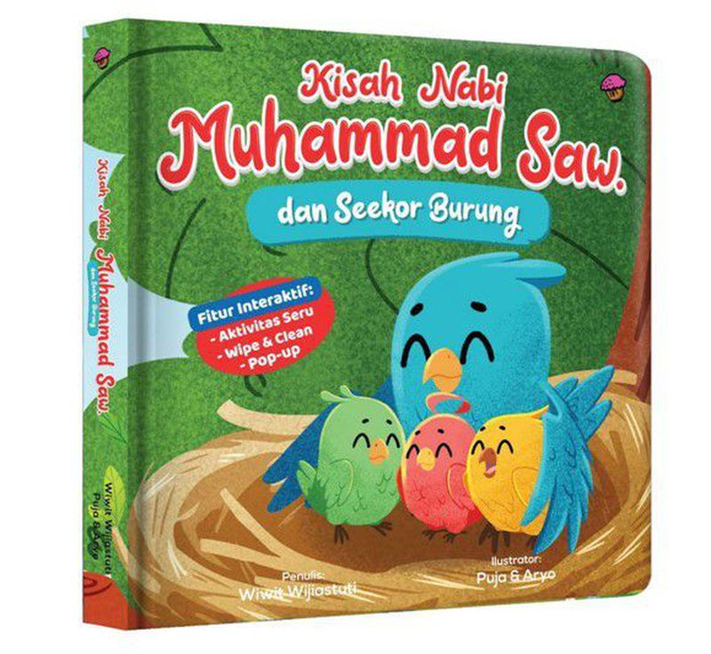 KISAH NABI MUHAMMAD SAW. DAN SEEKOR BURUNG BOARDBOOK