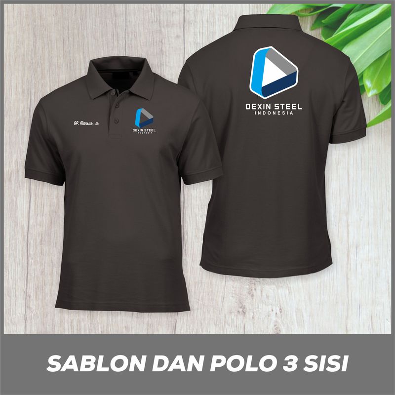 POLO SABLON 3 TITIK PENDEK