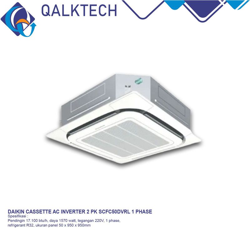 DAIKIN CASSETTE AC INVERTER 2 PK SCFC50DVRL 1 PHASE
