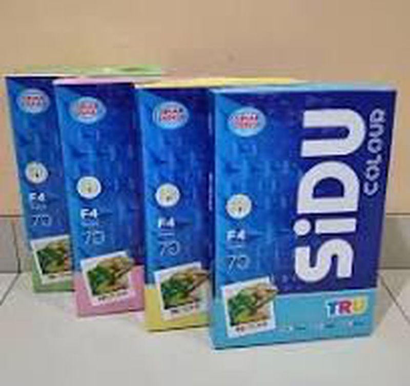 Kertas HVS F4 Warna - Kuning