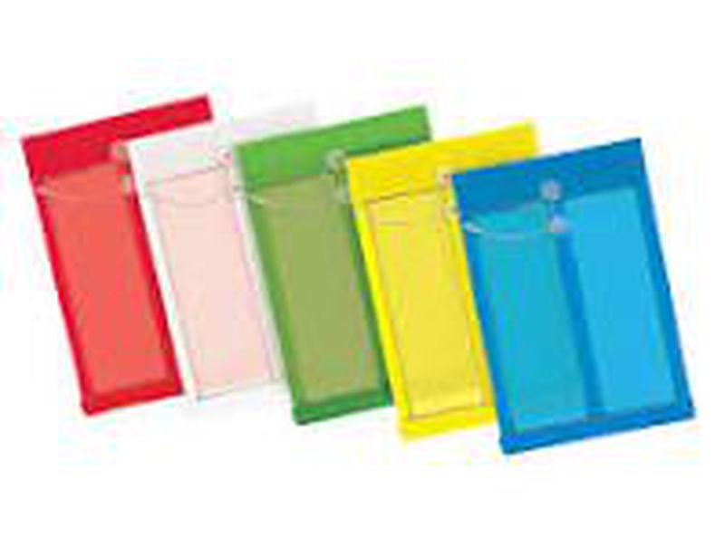Map Plastik Tali Pack - Biru