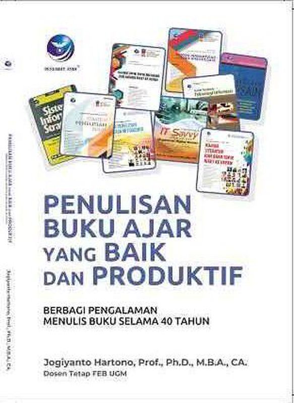 Buku Penulisan Buku Ajar Yang Baik Dan Produktif