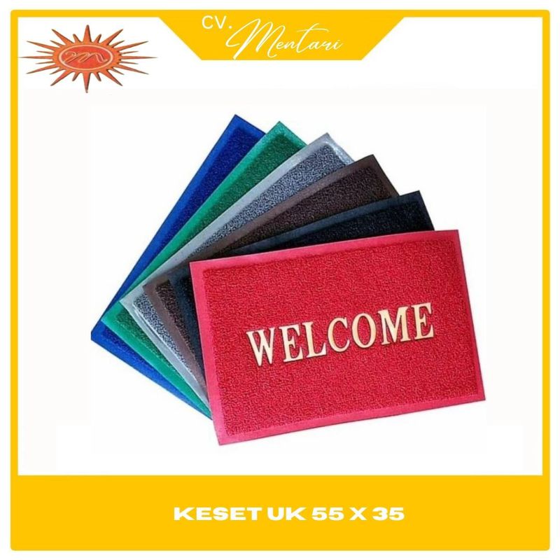 KESET WELCOME UK. 55X35