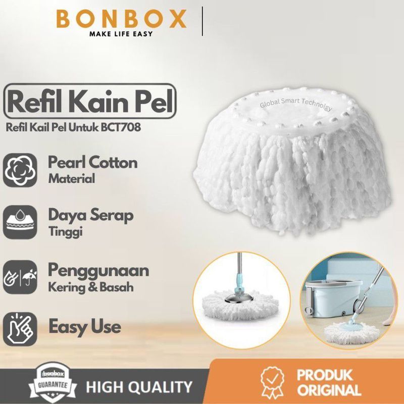 Kain Pel Otomatis Spin Refill