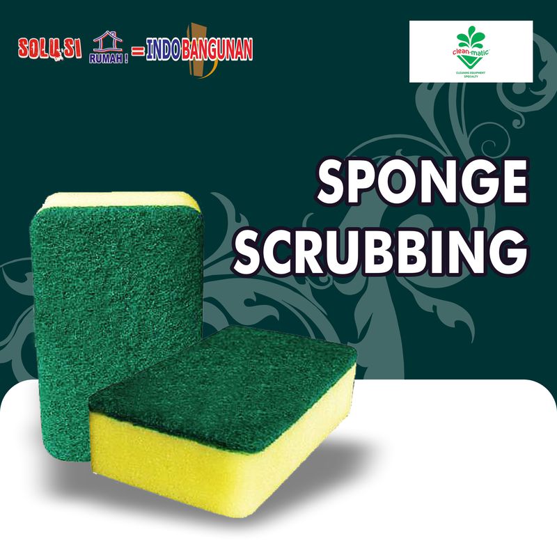 CLEAN MATIC - SPONGE SCRUBBING/ SPONS/ SPONGE