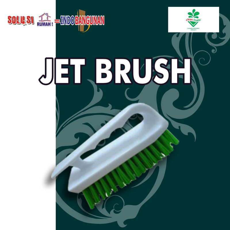 CLEAN MATIC - JET BRUSH/ SIKAT KAMAR MANDI