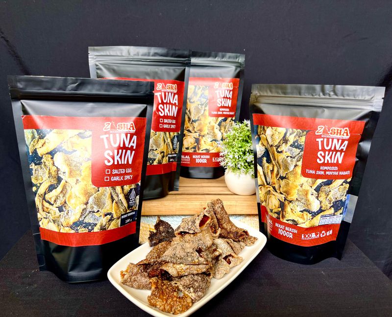 tuna skin