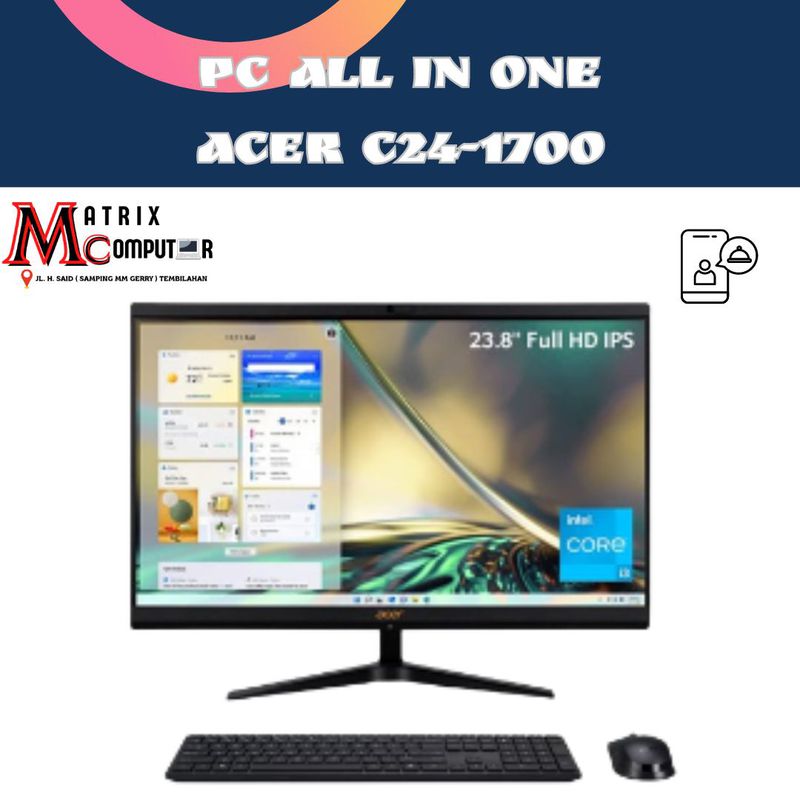 PC ALL IN ONE ACER C24 1700