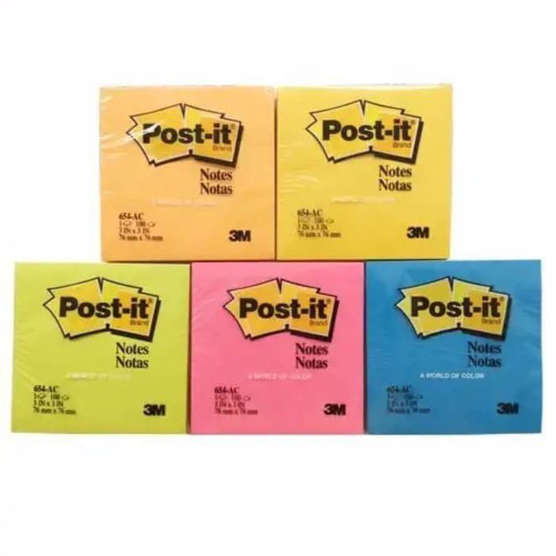 Sticky Notes Post-It 5 Warna