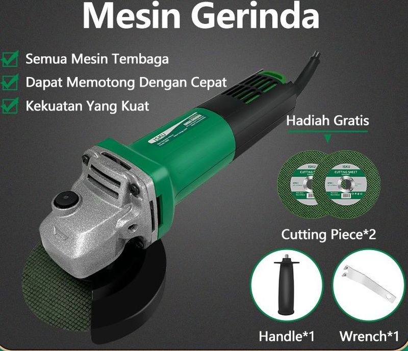 Mesin Gerinda Tangan/Angle Grinder 750W