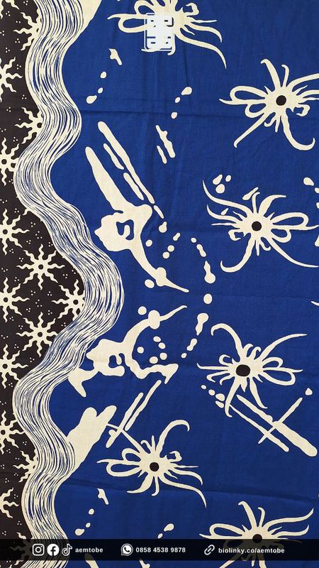 Kain Batik Kaltim - Batik Samarinda - Batik Motif Dayak _ 0324 - 138