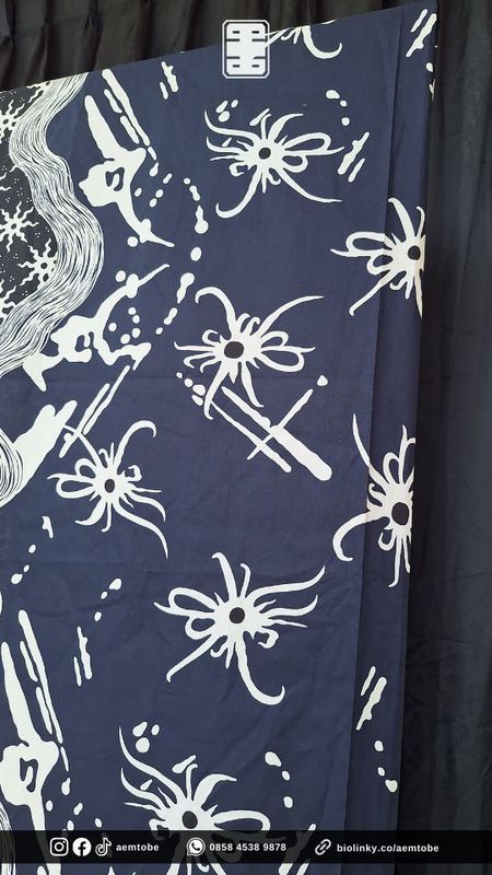 Kain Batik Kaltim - Batik Samarinda - Batik Motif Dayak _ 0324 - 132