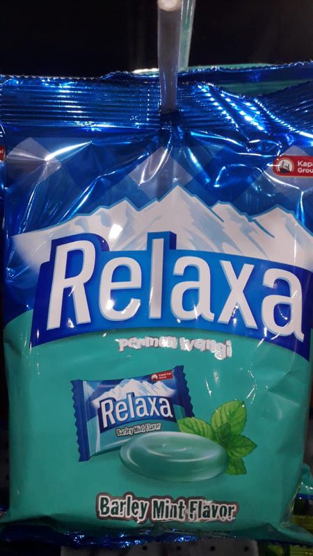 Permen Relaxa Barley mint flavour