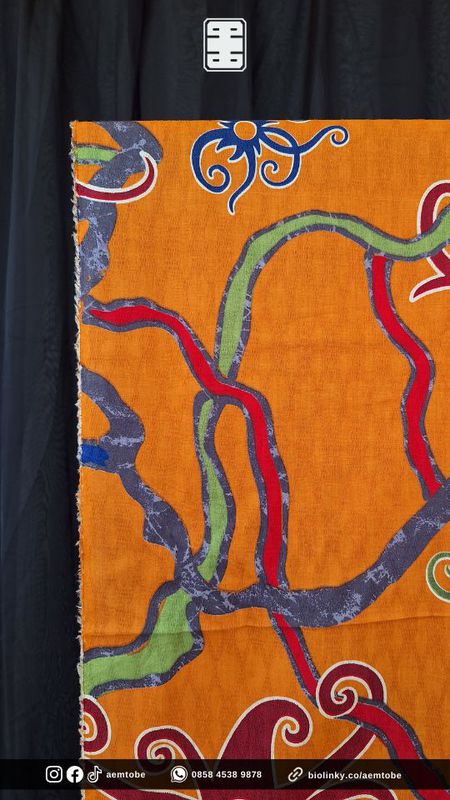 Kain Batik Kaltim - Batik Samarinda - Batik Motif Dayak _ 0324 - 142