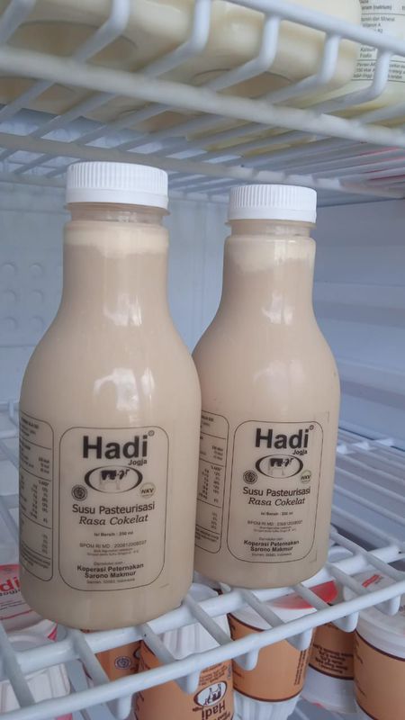 Susu Pateurisasi Rasa Coklat Kemasan Botol 250ml
