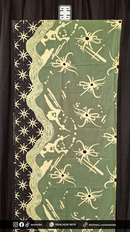 Kain Batik Kaltim - Batik Samarinda - Batik Motif Dayak _ 0324 - 134