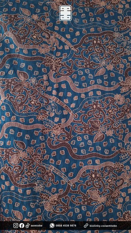 Kain Batik Kaltim - Batik Samarinda - Batik Motif Dayak _ 0324 - 143