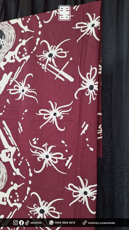 Kain Batik Kaltim - Batik Samarinda - Batik Motif Dayak _ 0324 - 140