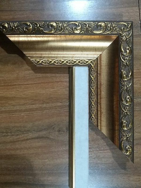 Frame custom polykarbonet 16R+ linen kayu + kaca 16R