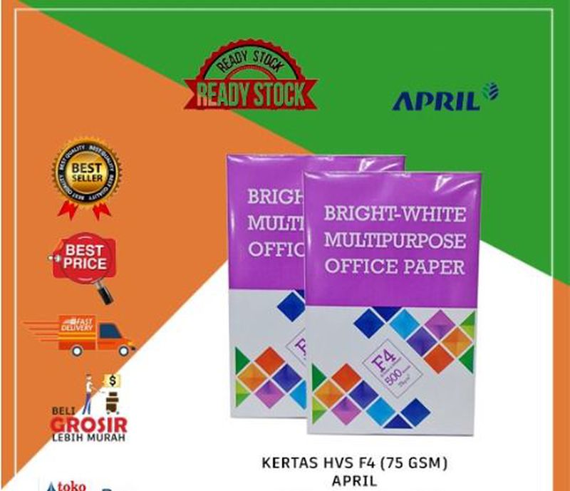 KERTAS F4/RIM (APRIL)