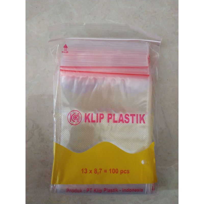 PLASTIK KLIP OBAT - 7x10cm