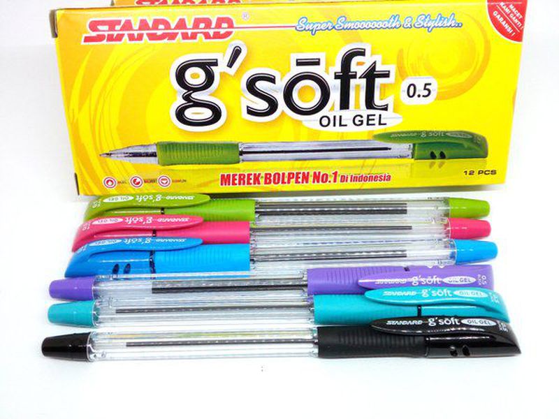 BALLPEN STANDARD GSOFT HITAM