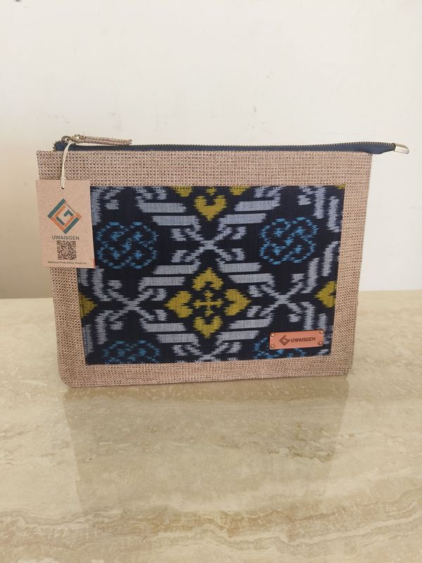 UwaisGen Tas Laptop Labis Bag 15 Inchi Tenun Endek Etnik Bali Souvenir ...