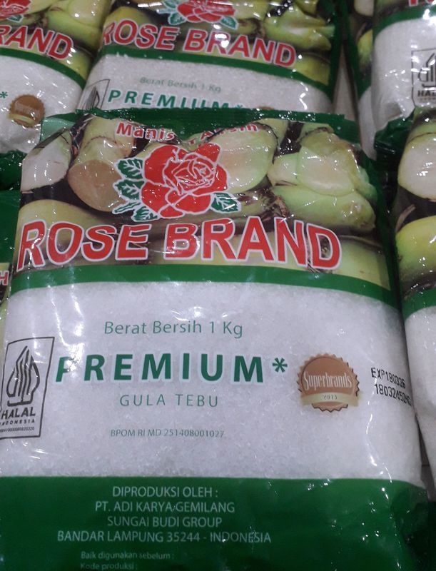 Rose Brand Gula Pasir Premium 1 Kg