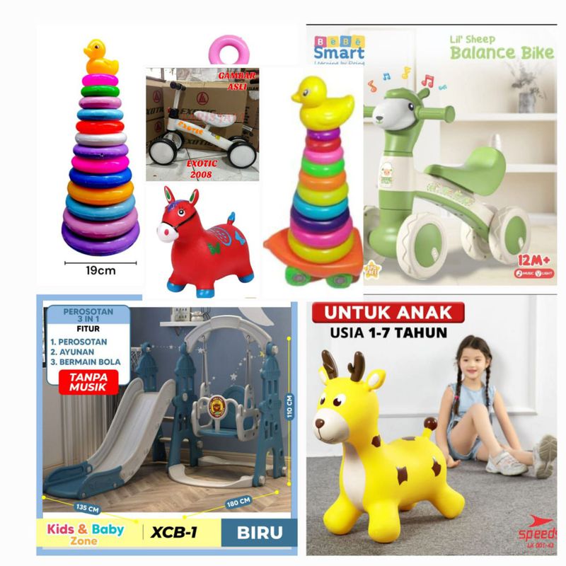 Paket Mainan Anak 7 item