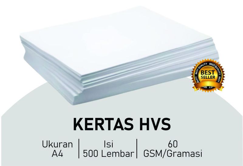 Kertas HVS 60 gr Kwarto