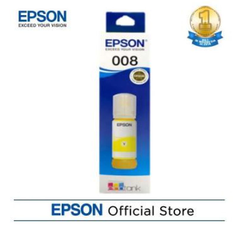 TINTA PRINTER EPSON T 008 Y (KUNING)