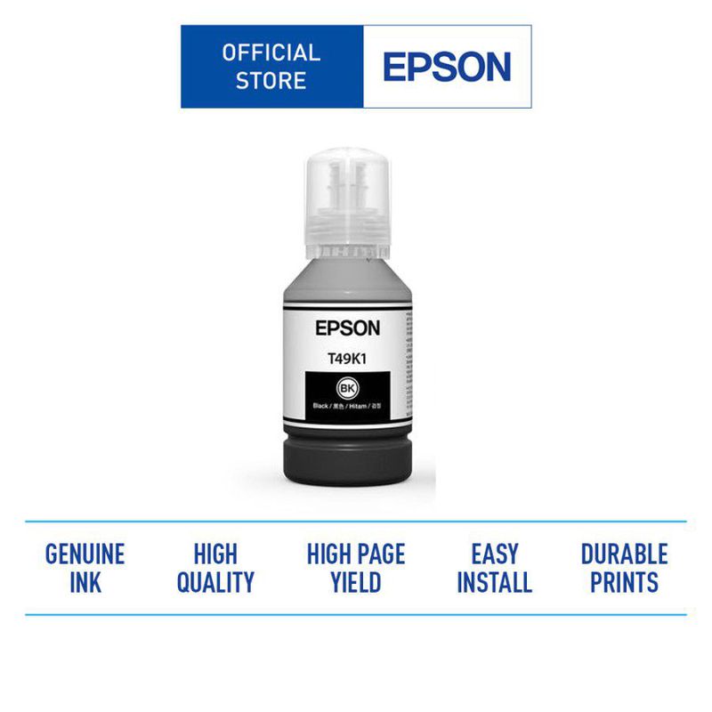 TINTA PRINTER EPSON T49K BK (HITAM)