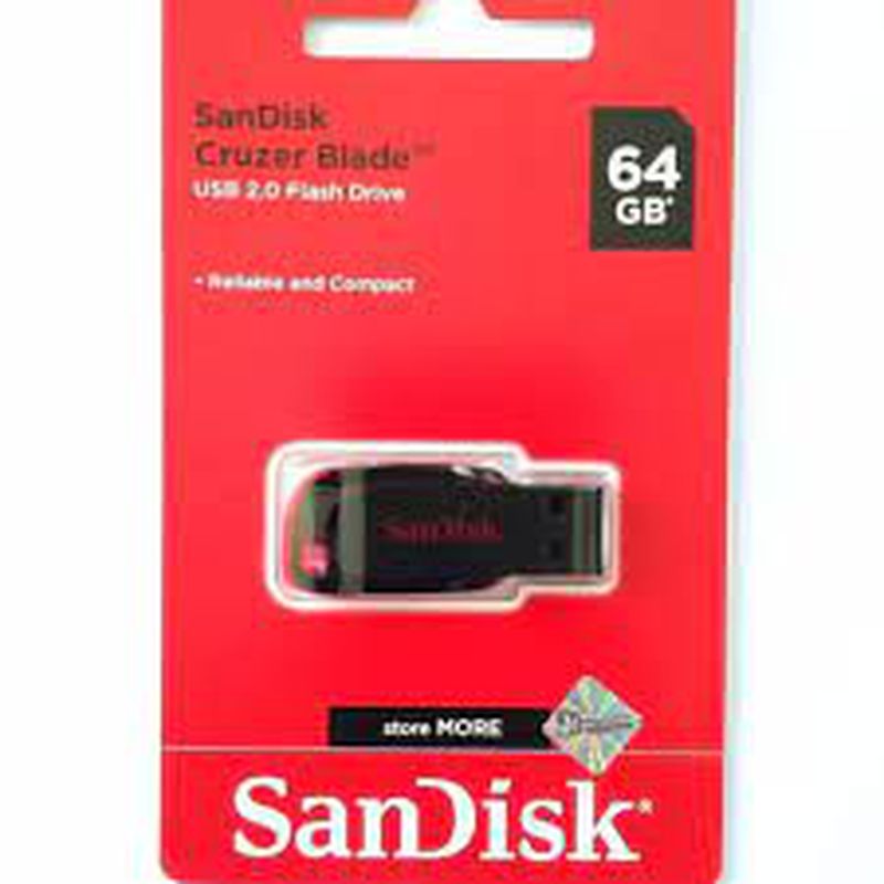 Flashdisk SanDisk Cruzer Blade 64Gb
