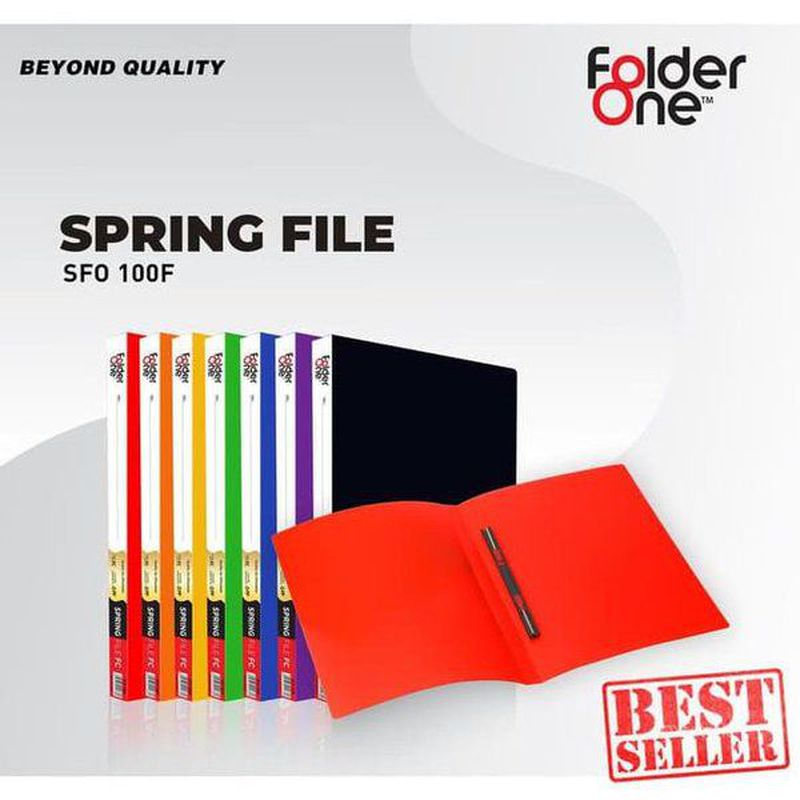 MAP PLASTIK LOBANG (SNELHECTER) FOLDER ONE