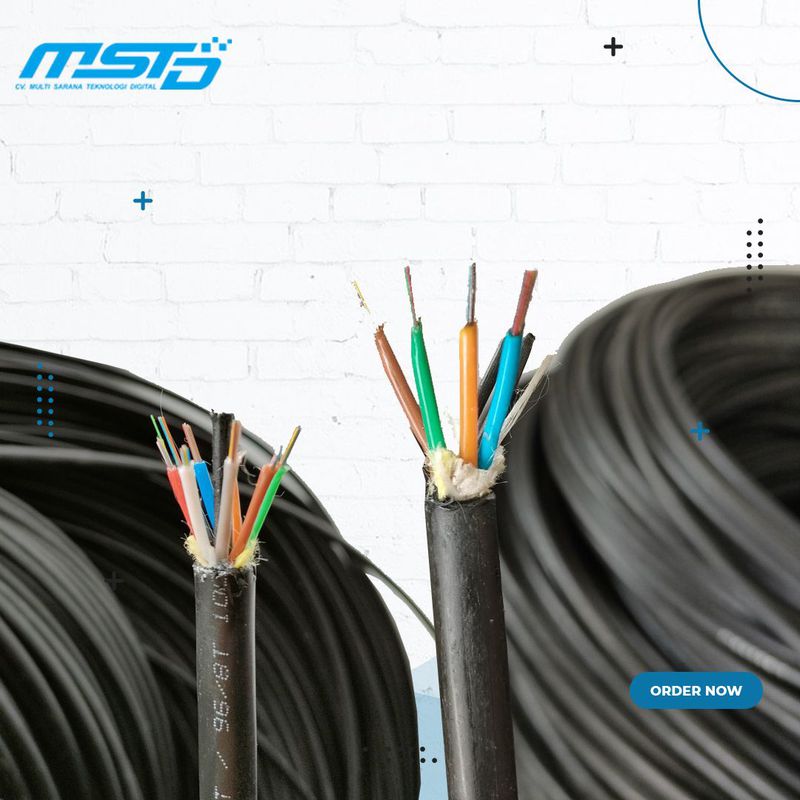 Kabel FO 12 core Singlemode G652D Adss Duct