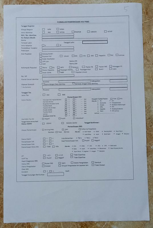 Form VCT IMS Depok I