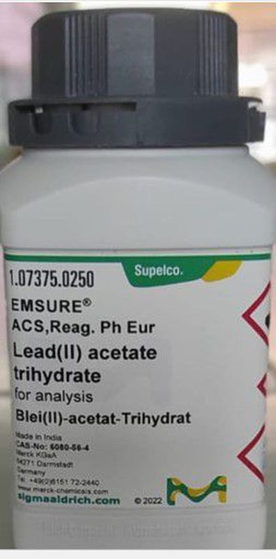 Lead II Acetate for Analysis (1.07375.0250)