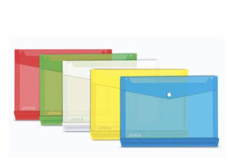 Stopmap Plastik Kancing BIG F4 - Merah Tua