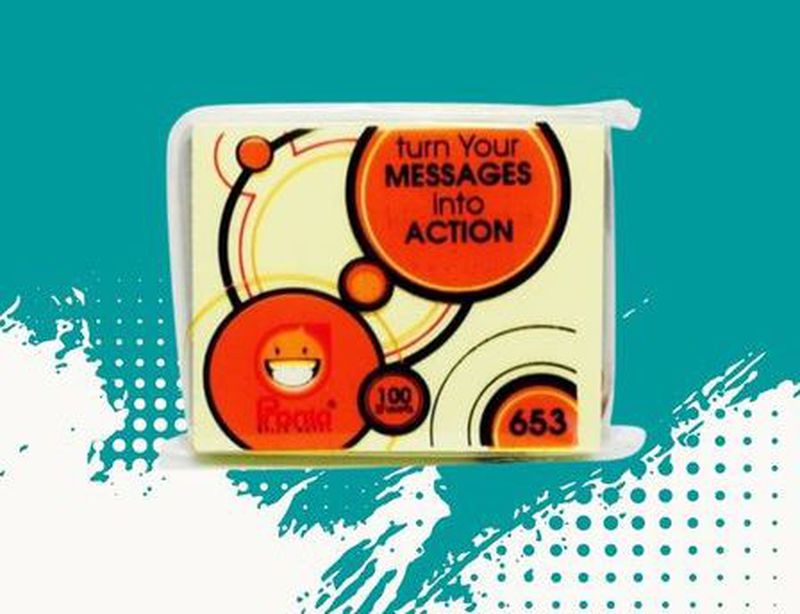 STICKY NOTES 653 3M PRONTO (ISI 4)