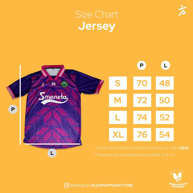 Sablon Jersey Fullprint - ECO - M