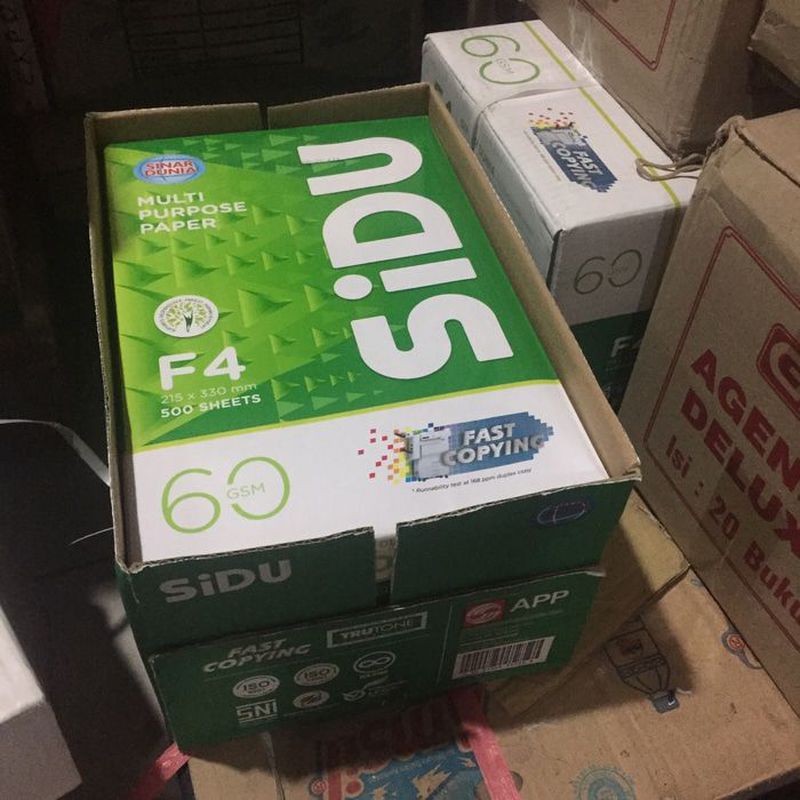 KERTAS HVS SIDU F4 60GR