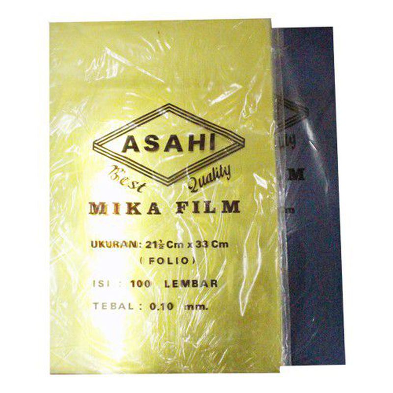COVER MIKA F4 ASAHI WARNA - Biru Muda