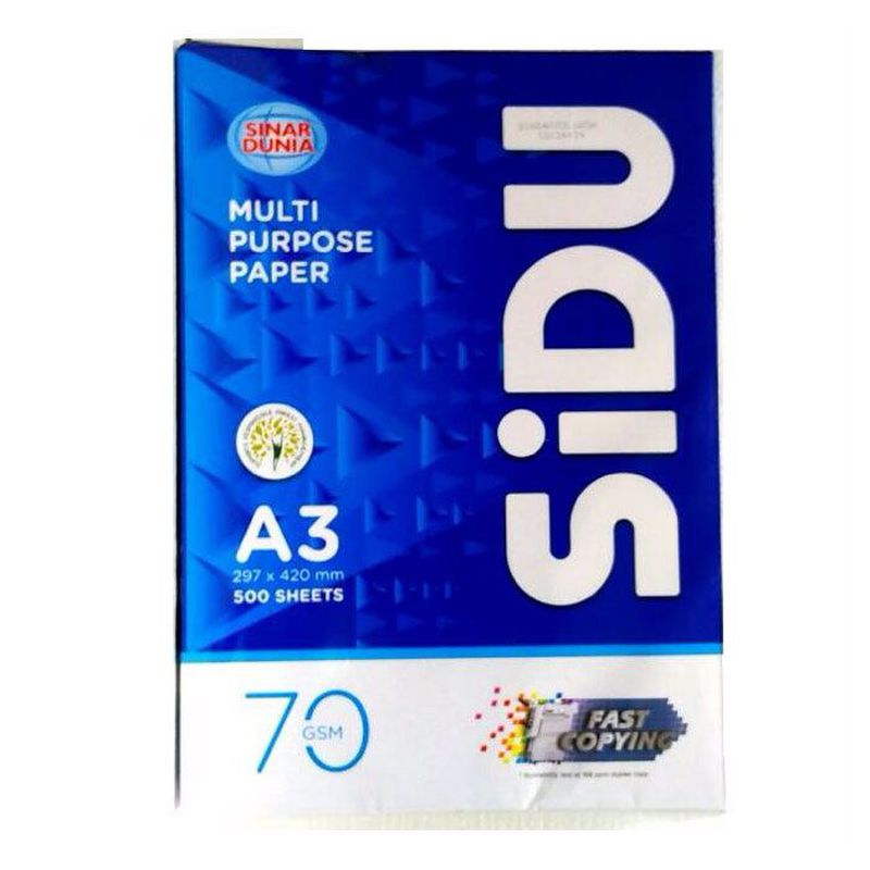 KERTAS HVS SIDU A3 70GR