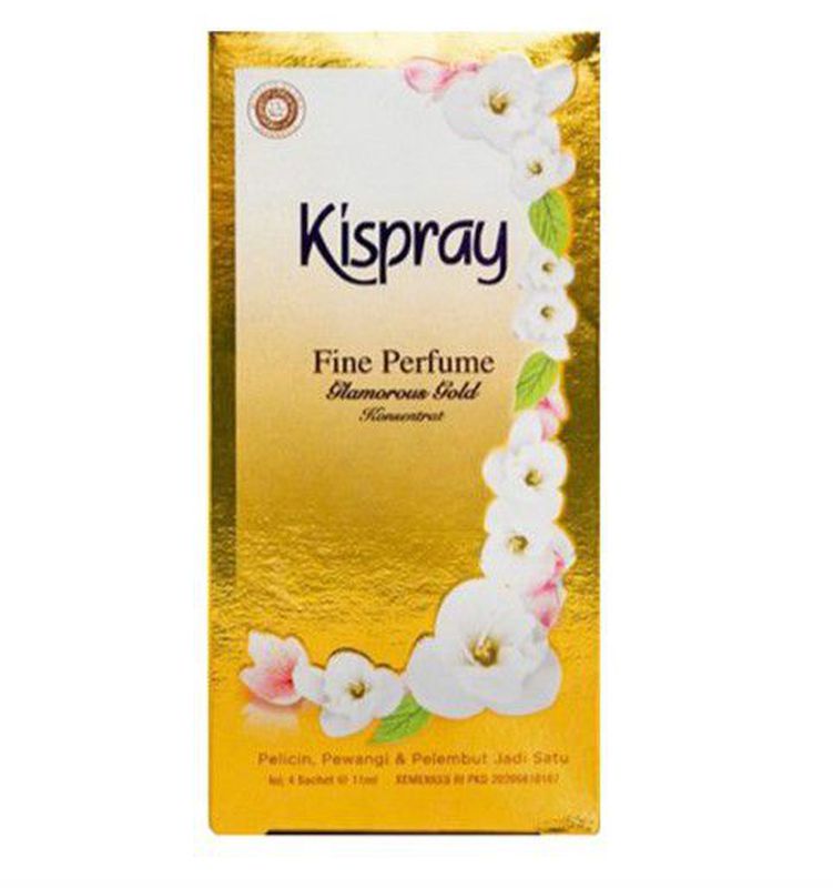 Kispray Gold 1 dus isi 6 sachet
